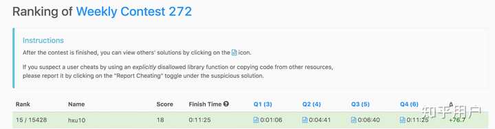 Leetcode的weekly contest半小时AC 4题的那些人是怎么做到的？ - 知乎