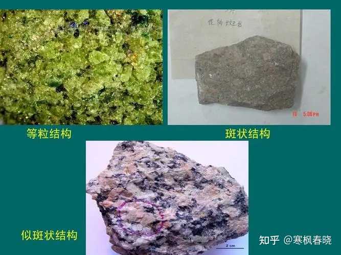 岩石的结构和构造有什么区别吗？ 知乎