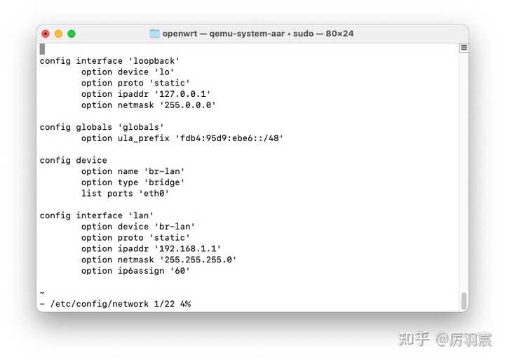 如何在Mac m1中部署openwrt软路由虚拟机？ - 知乎