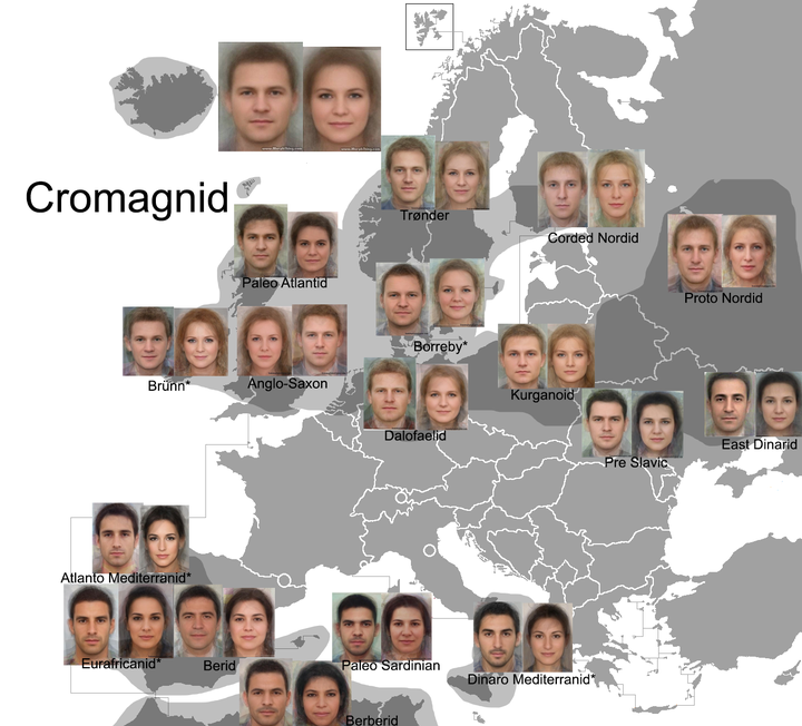 高加索人在长相上有没有地域特点？ - 知乎
