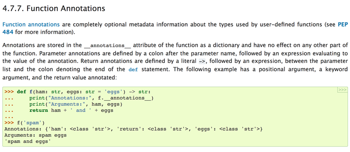 python def xxx() -> None:中的 -> 表示什么意思？ - 知乎
