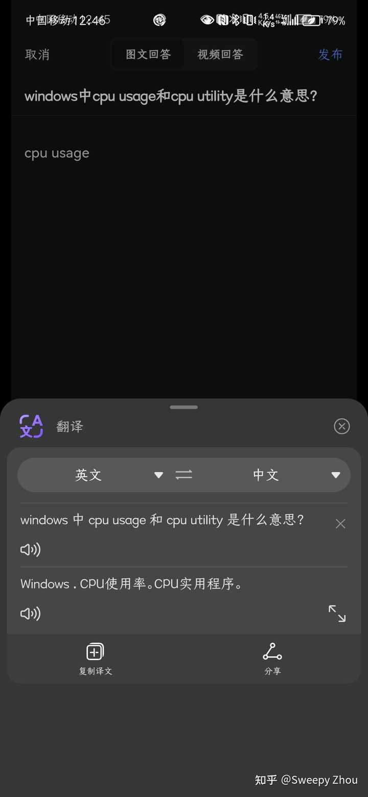 windows中cpu usage和cpu utility是什么意思? - 知乎