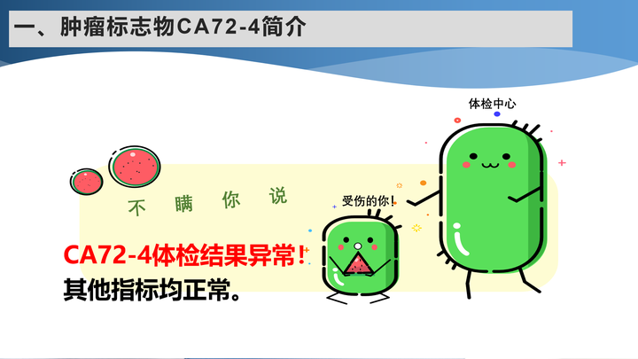 我爱人，35岁，其他指标均好，但糖类抗原检查CA724结果27.94，非常紧张，求指导？ - 知乎