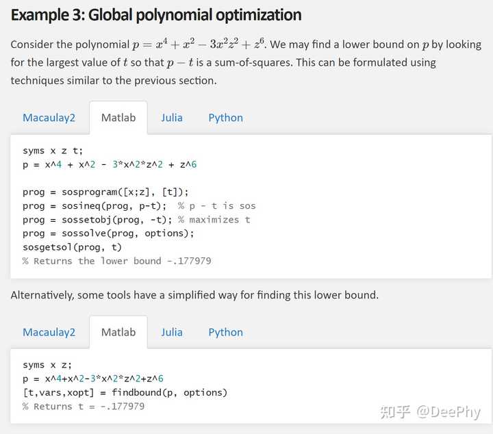 mmatlab中的sostool怎么用? - 知乎