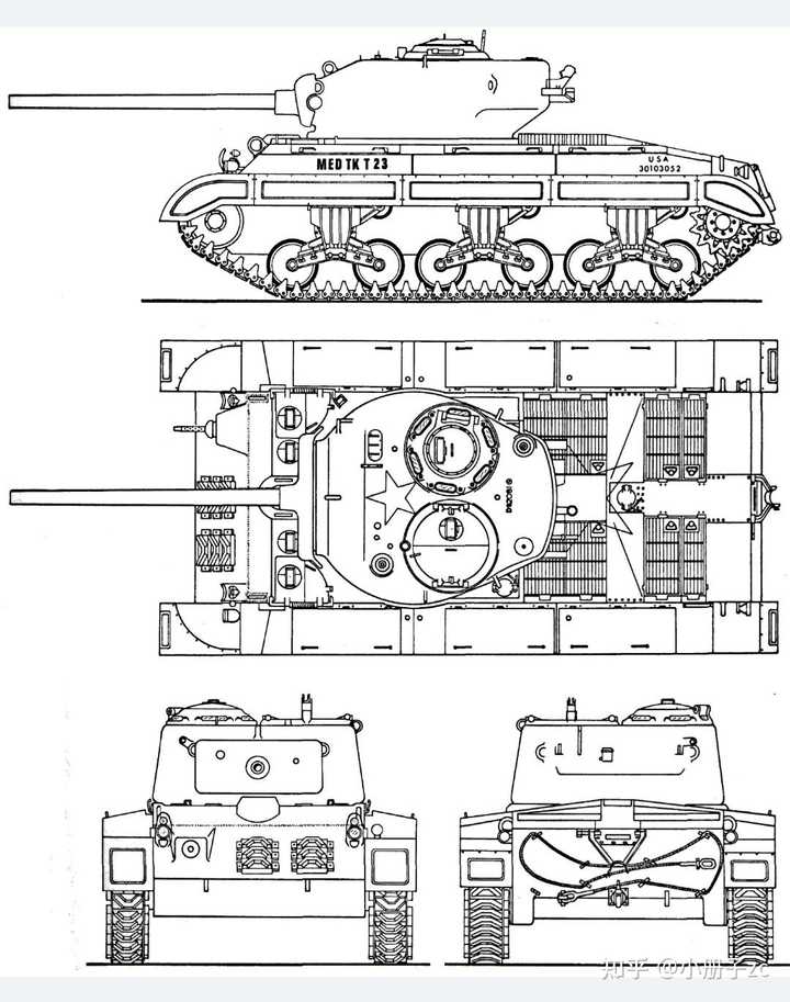 如何评价二战末期的美军M26“潘兴”坦克？ - 知乎