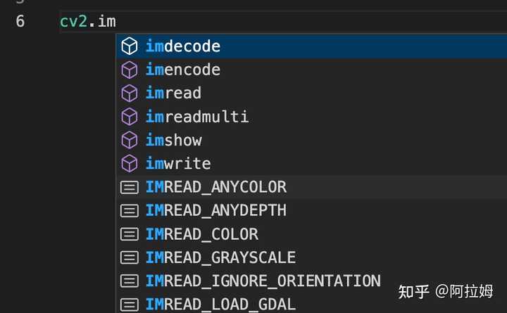 vscode下Python3.5+opencv3.2无法自动补全？ - 知乎