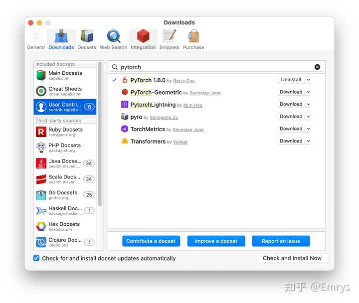 如何获取pytorch documentation的离线版？ - 知乎