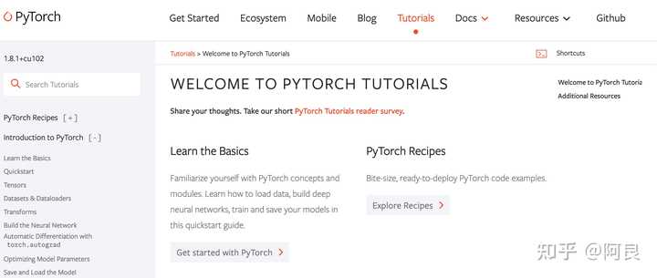 有python功底的初学者学习pytorch，有什么书或者教程可以推荐吗？ - 知乎