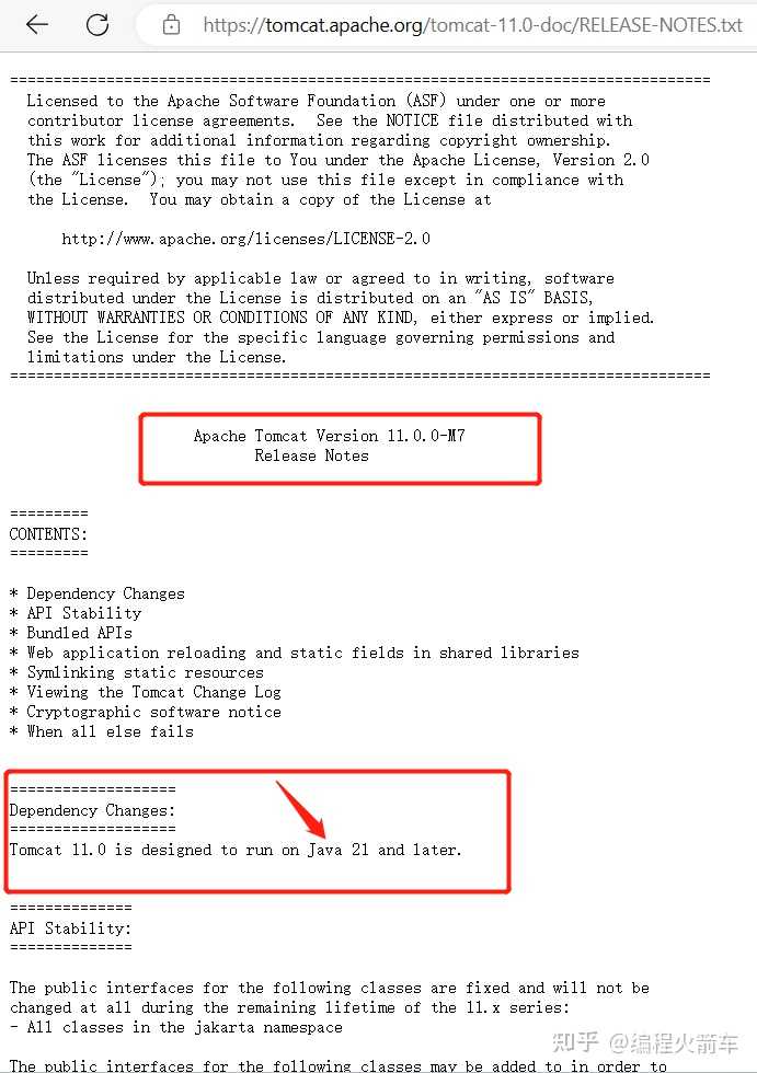 tomcat11 兼容哪个版本的jdk？ - 知乎