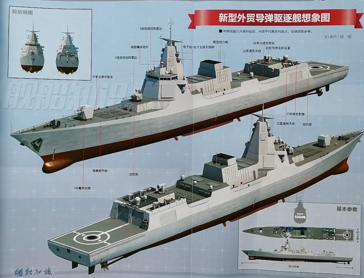 中国的下一代驱逐舰是9000t级通驱还是055改型？ - 知乎
