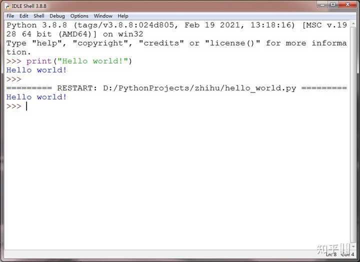 为什么我的python黑色的? - 知乎