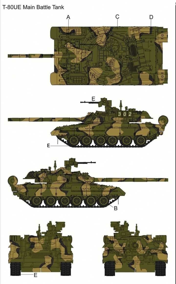 能否详细讲解一下T80系列坦克? - 知乎