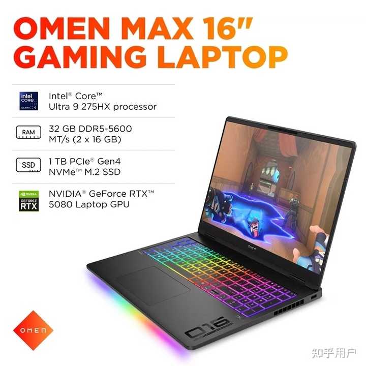 惠普 Omen Max 16 游戏本曝光，搭 Ultra 9 及 RTX 5090，对此你有哪些期待？ - 知乎