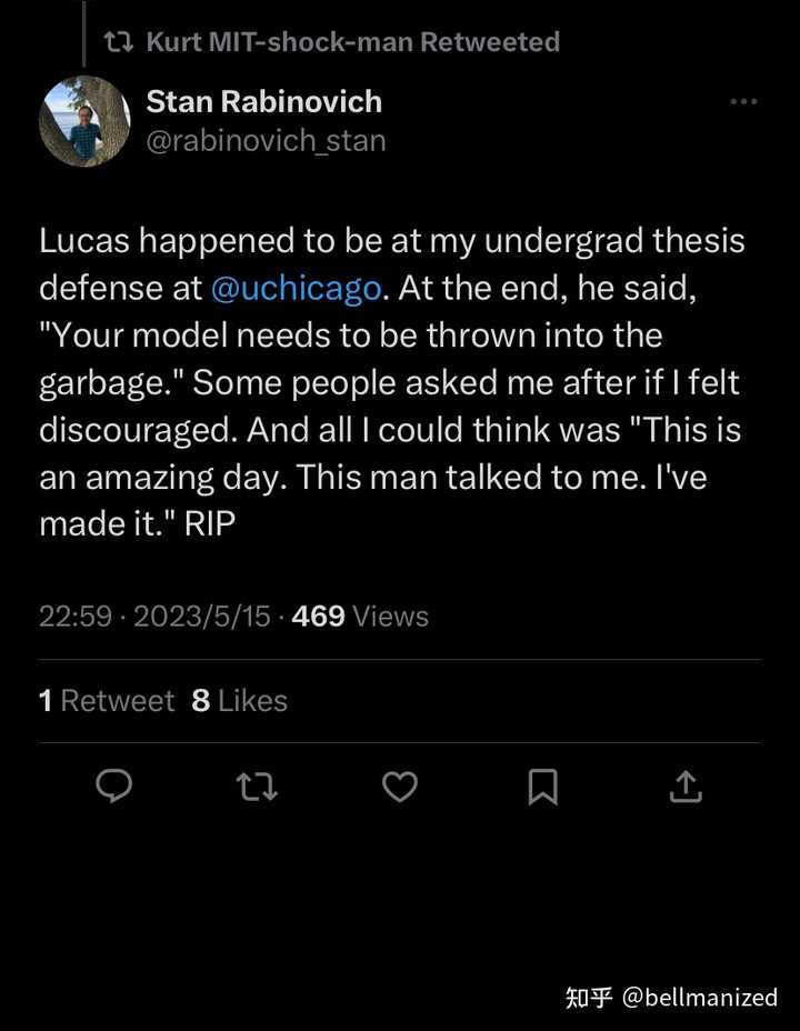 经济学家卢卡斯逝世，如何评价他一生的学问与贡献? - 知乎