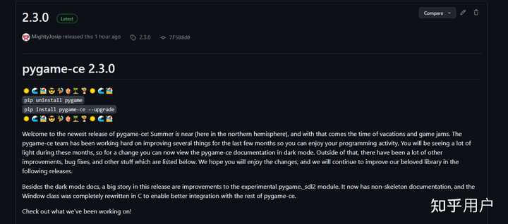 请问pygame已经过时了吗？ - 知乎