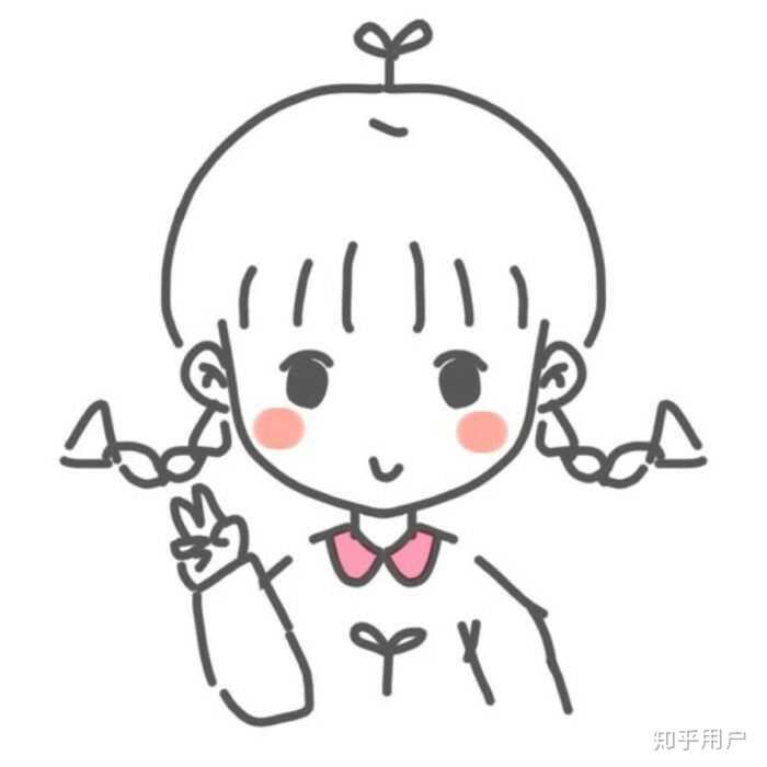 有哪些好看的简笔画头像？ - 知乎