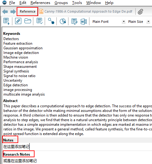 EndNote 如何做笔记？ - 知乎
