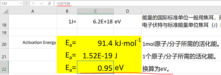 KJ/mol与ev之间如何转化？ - 知乎