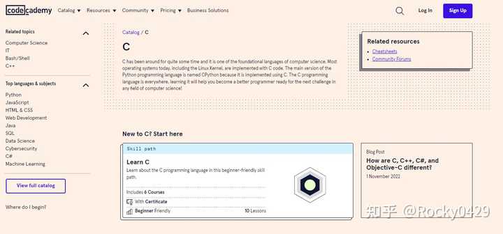 有推荐学C语言的好资源吗？ - 知乎