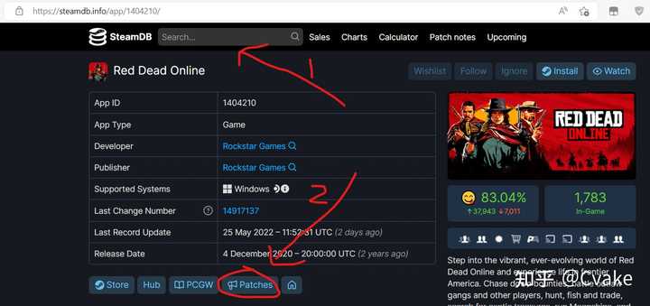 想问一下在steam上怎么查看未购买的游戏的版本（号），就是v1.10这种东西？ - 知乎