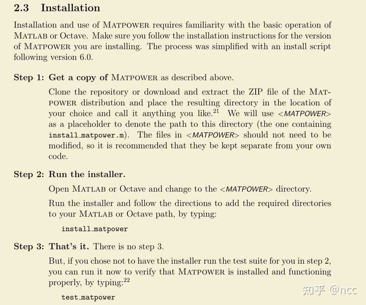 Matpower安装问题? - 知乎