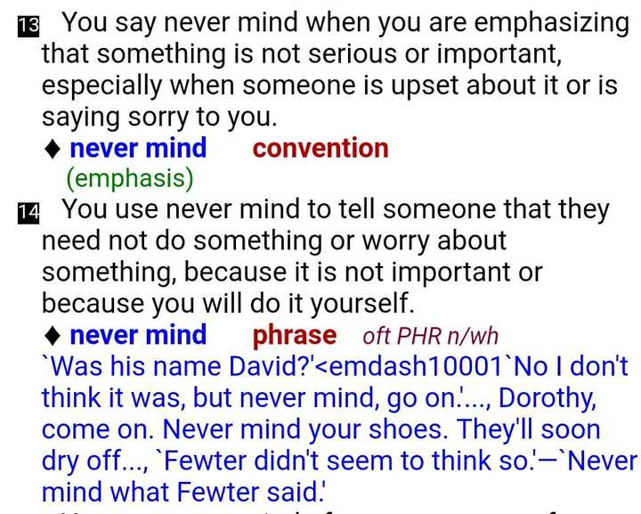英语中说Never mind的时候，到底是I never mind还是You never mind？ - 知乎