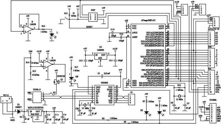 arduino USB 串口和 TX RX 针脚是什么关系啊? - 知乎