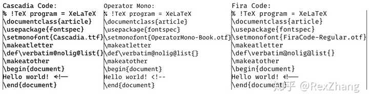如何评价微软公司的新字体 Cascadia Code？ - 知乎