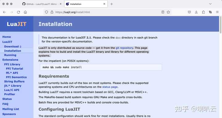 luajit项目是不是已经不再开发了？ - 知乎
