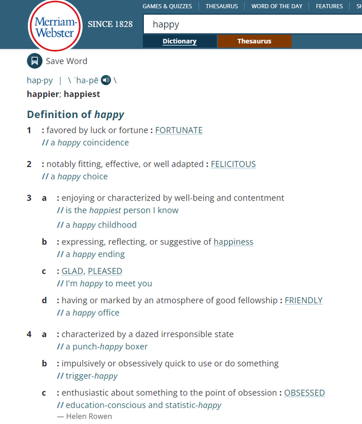 外国人知道happy有幸福和开心两个意思吗？ - 知乎