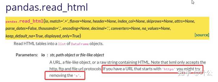 pd.read_html报错 ValueError: No tables found 是怎么回事? - 知乎