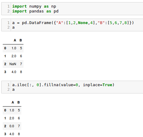 python pandas 如何对指定的多列填充缺失值？ - 知乎