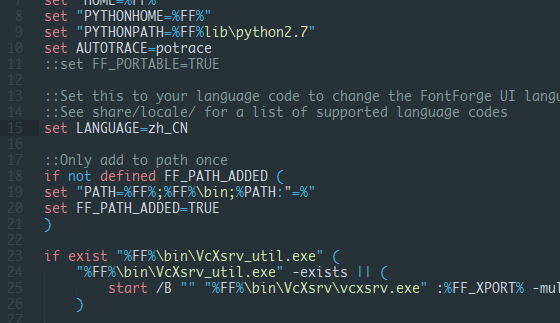 FontForge-2016-10-04怎样设置成中文版的？ - 知乎