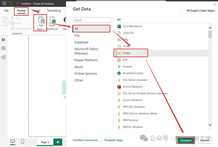用PowerBI如何批量导入Excel表？ - 知乎