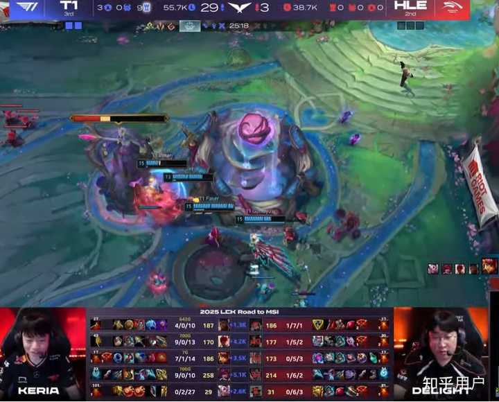 LCK MSI 晋级赛 T1 3-0 横扫 HLE 晋级，如何评价这场比赛？ - 知乎