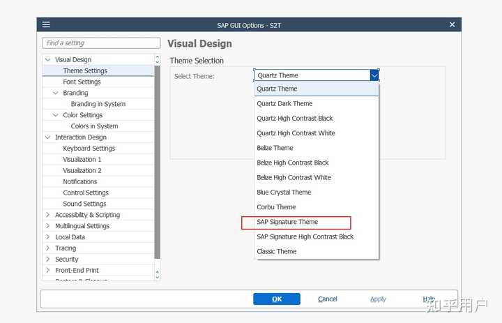 sap gui 750如何设置成740风格？ - 知乎