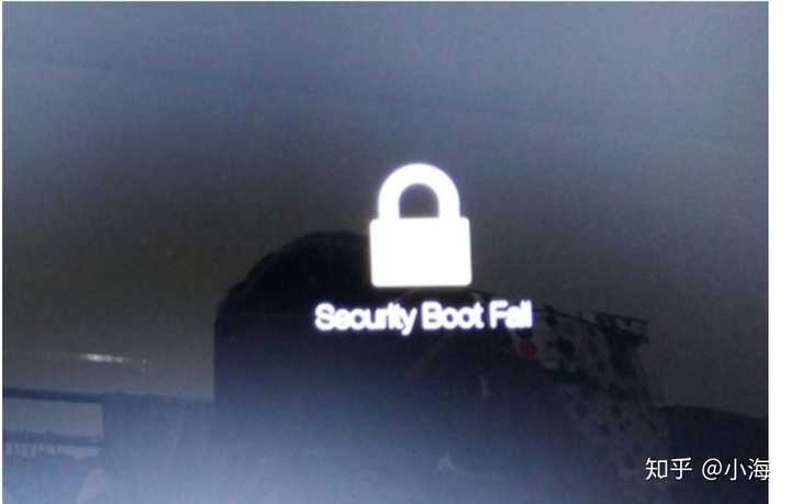 宏基电脑出现security boot fail然后进不去系统怎么办？ - 知乎