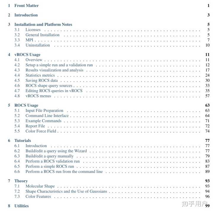 最近要用基于配体的虚拟筛选了，请问大家有用过openeye的ROCS模块么大家有什么好的学习方法么？ - 知乎