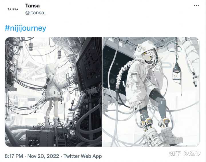 如何评价 AI 作画新秀 niji・journey ？ - 知乎