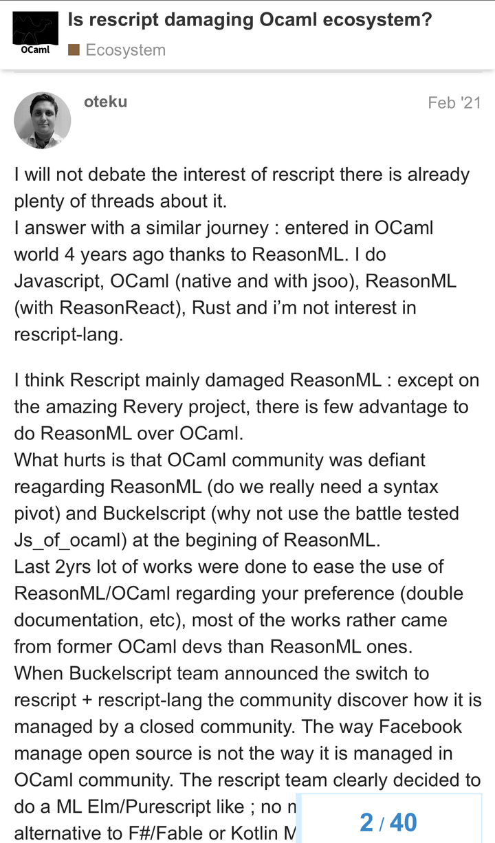 ReScript 和 TypeScript 有什么异同？ - 知乎