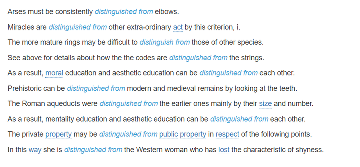 be distinguished from和be distinguishable from的区别？ - 知乎