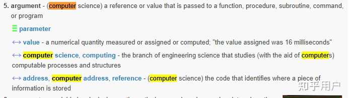 为什么argument在计算机科学里面是参数的意思？ - 知乎