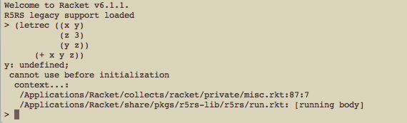 scheme中letrec的语义要如何转化以及实现？ - 知乎