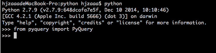cannot import name PyQuery? - 知乎