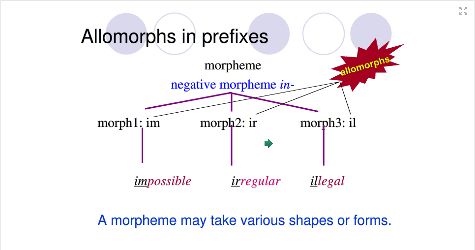 morph，morpheme 和 allomorph 的区别及关系是什么？ - 知乎