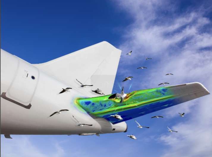 防范A级航空灾难！Simdroid-MPM助力飞行器“耐鸟撞设计” _APP CAE-技术邻