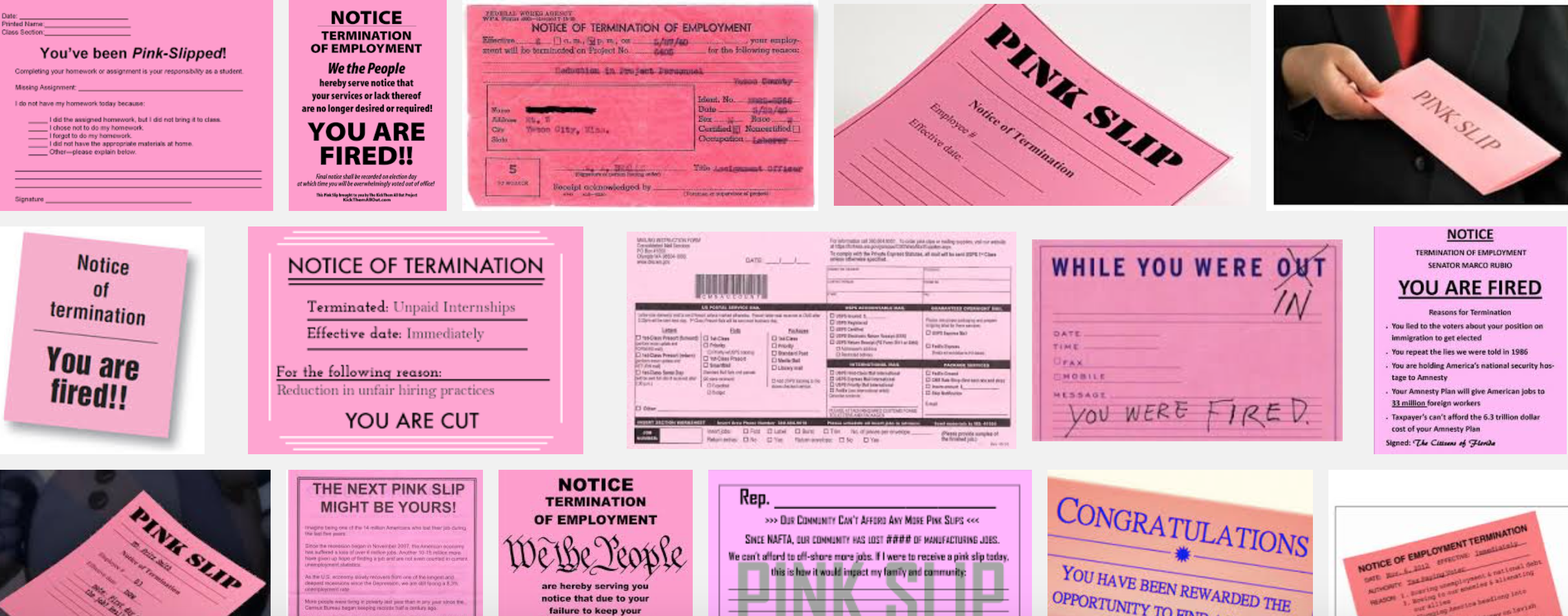 为什么解雇信是pink slip？为什么是用pink呢？ - 知乎
