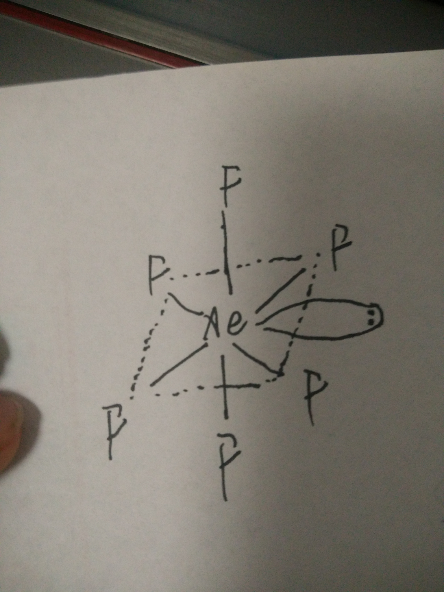 用vsepr理论判断六氟化氙XeF6的空间构型？ - 知乎