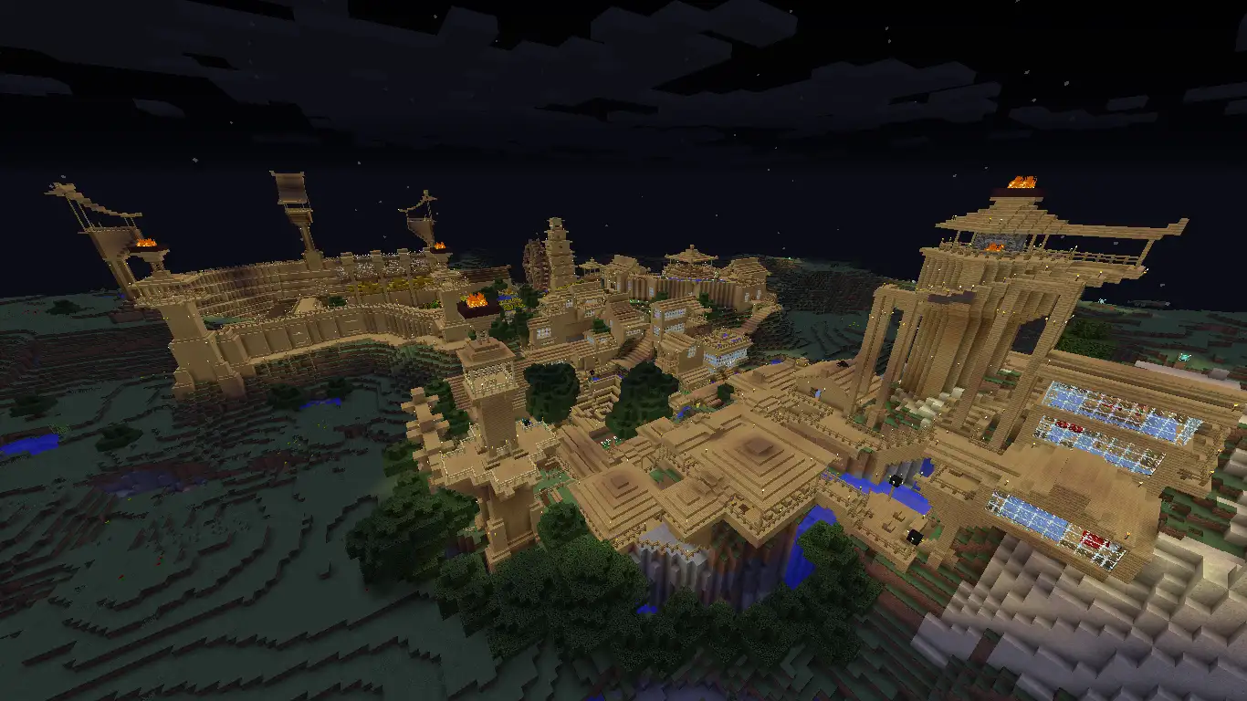 Minecraft Medieval City Kargeth