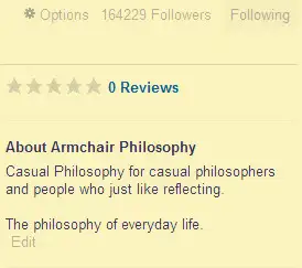 有谁可以介绍一下Armchair philosophy吗？ - 知乎